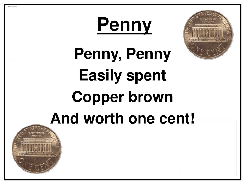 PPT - Penny PowerPoint Presentation, free download - ID:258499