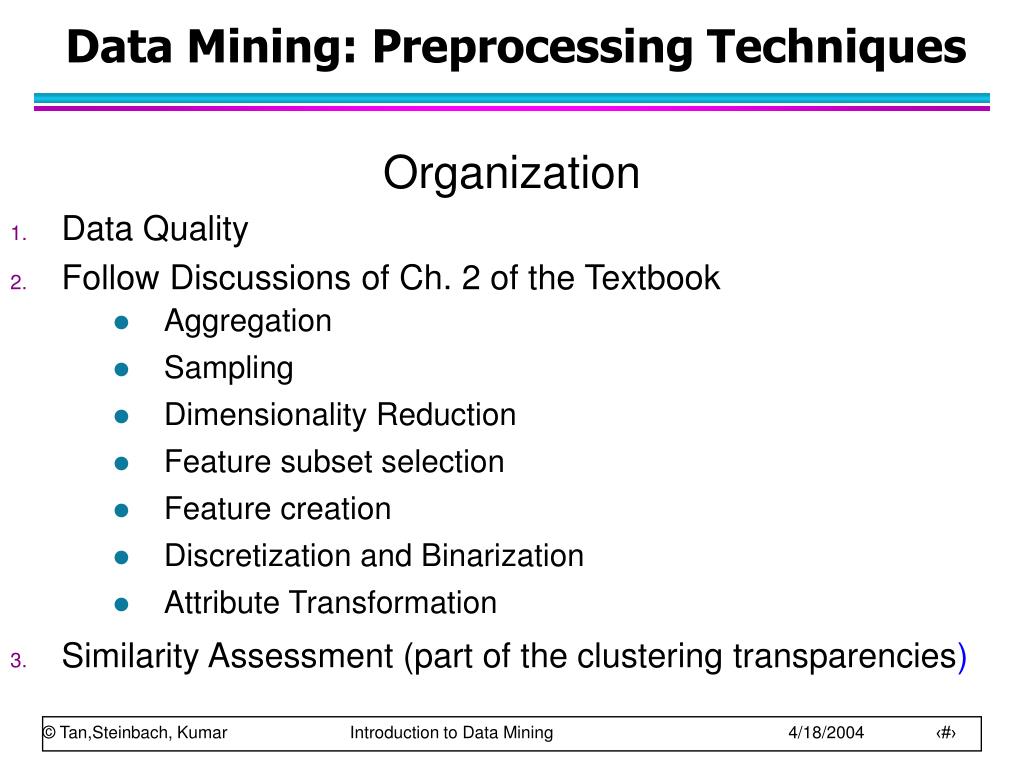 PPT - Data Mining: Preprocessing Techniques PowerPoint Presentation, free download - ID:258837