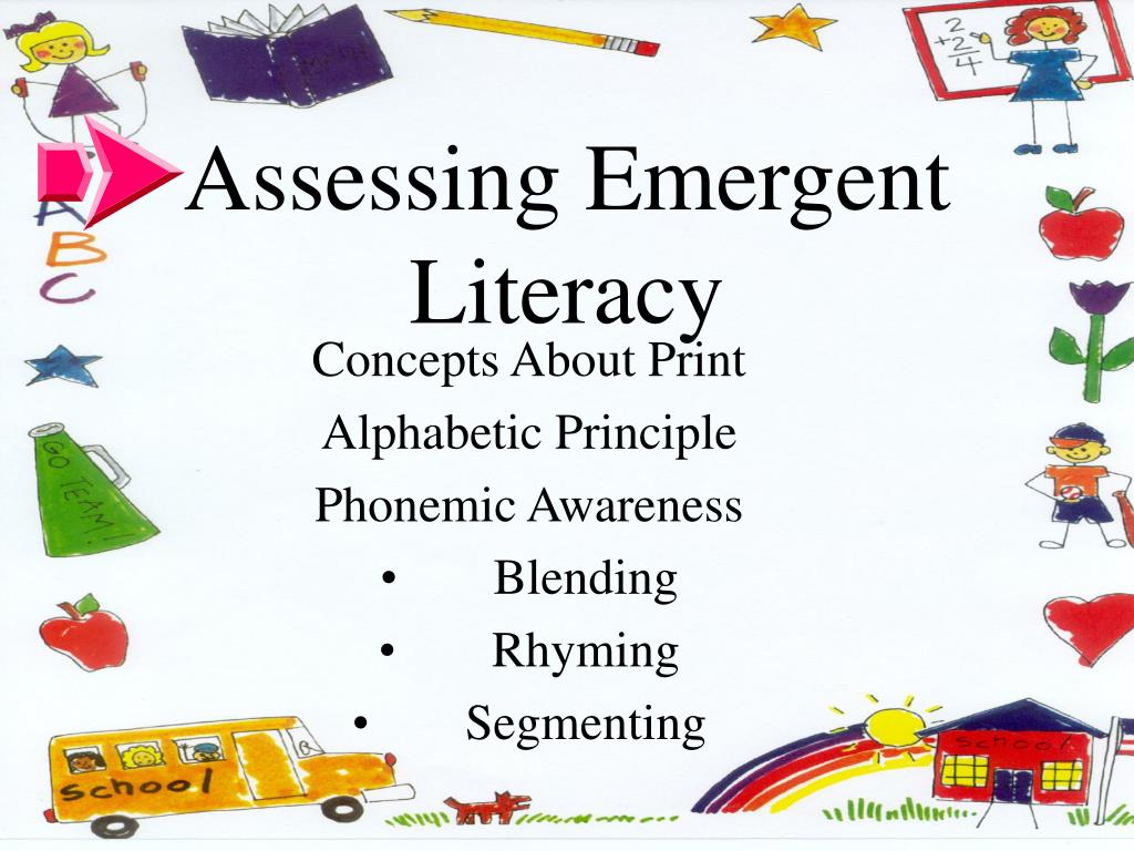PPT - Assessing Emergent Literacy PowerPoint Presentation, free ...