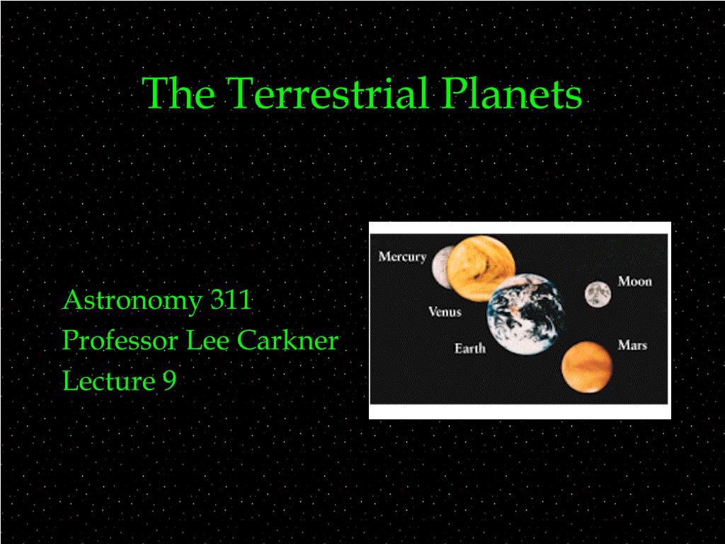PPT - The Terrestrial Planets PowerPoint Presentation, free download ...