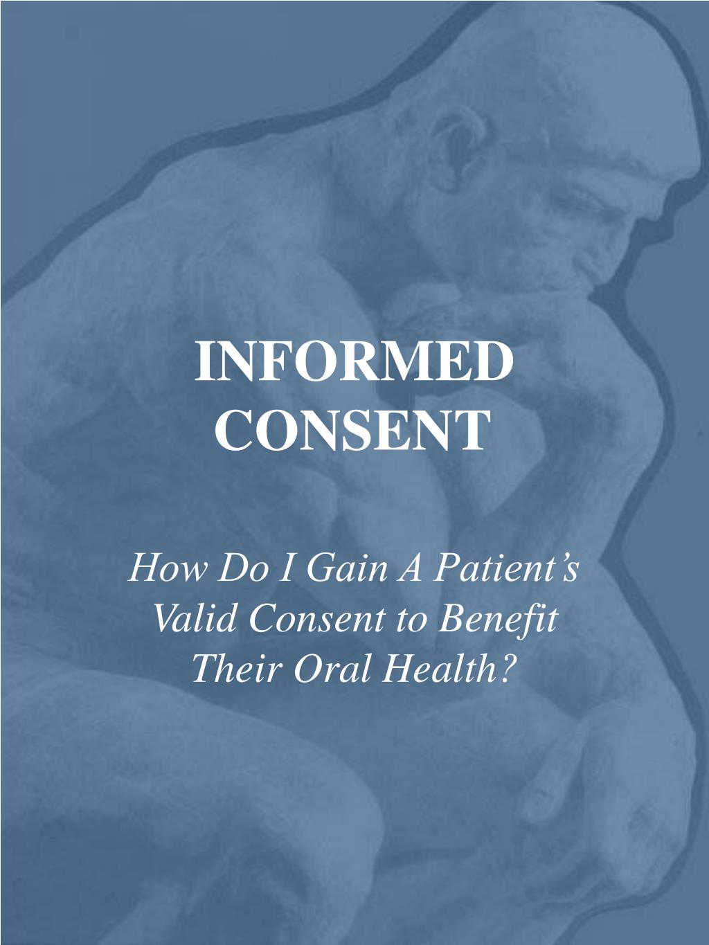 PPT - INFORMED CONSENT PowerPoint Presentation, free download - ID:262975