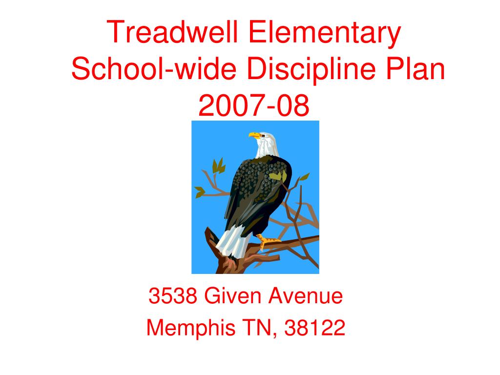 PPT - Treadwell Elementary School-wide Discipline Plan 2007-08 ...