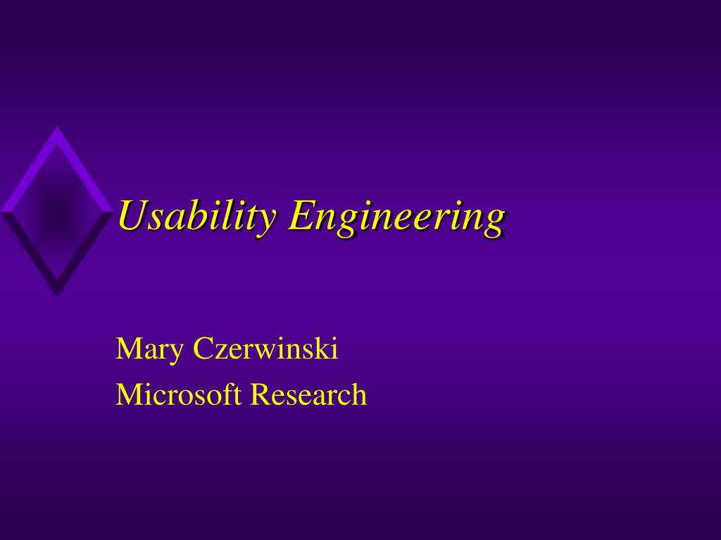 PPT - Usability Engineering PowerPoint Presentation, free download - ID ...