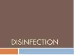 PPT - Principles of Disinfection and Sterilization PowerPoint ...