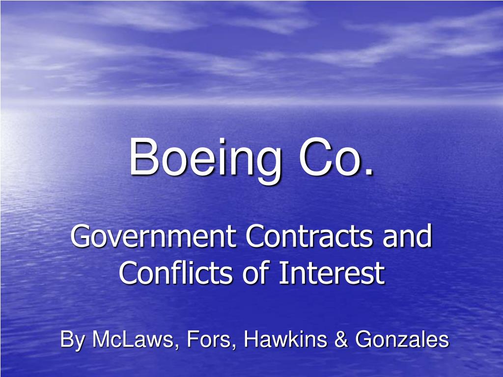 PPT - Boeing Co. PowerPoint Presentation, free download - ID:265544