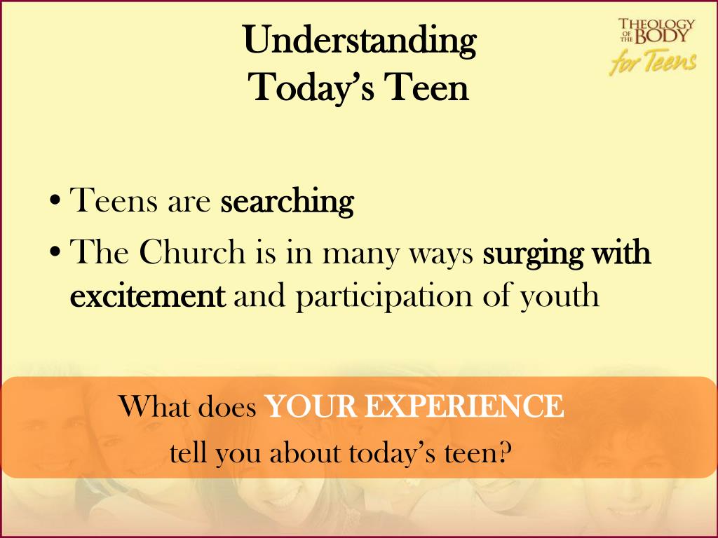 PPT - Understanding Today’s Teen PowerPoint Presentation, free download ...