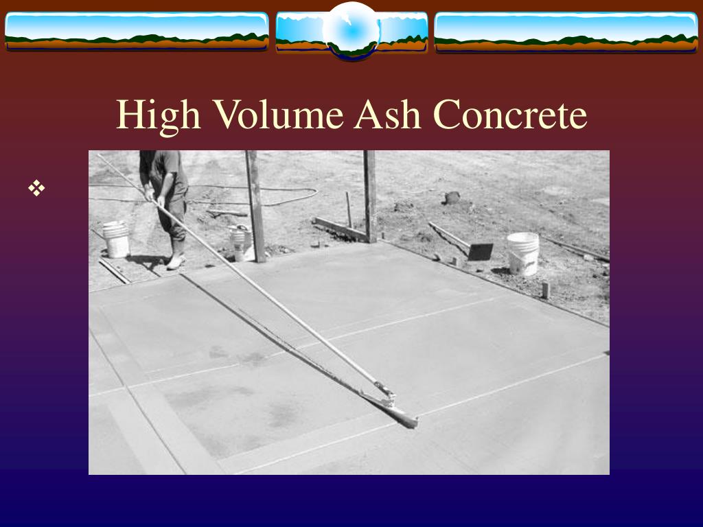 PPT - High Volume Ash Concrete PowerPoint Presentation, free download ...