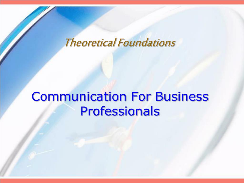PPT - Theoretical Foundations PowerPoint Presentation, free download ...