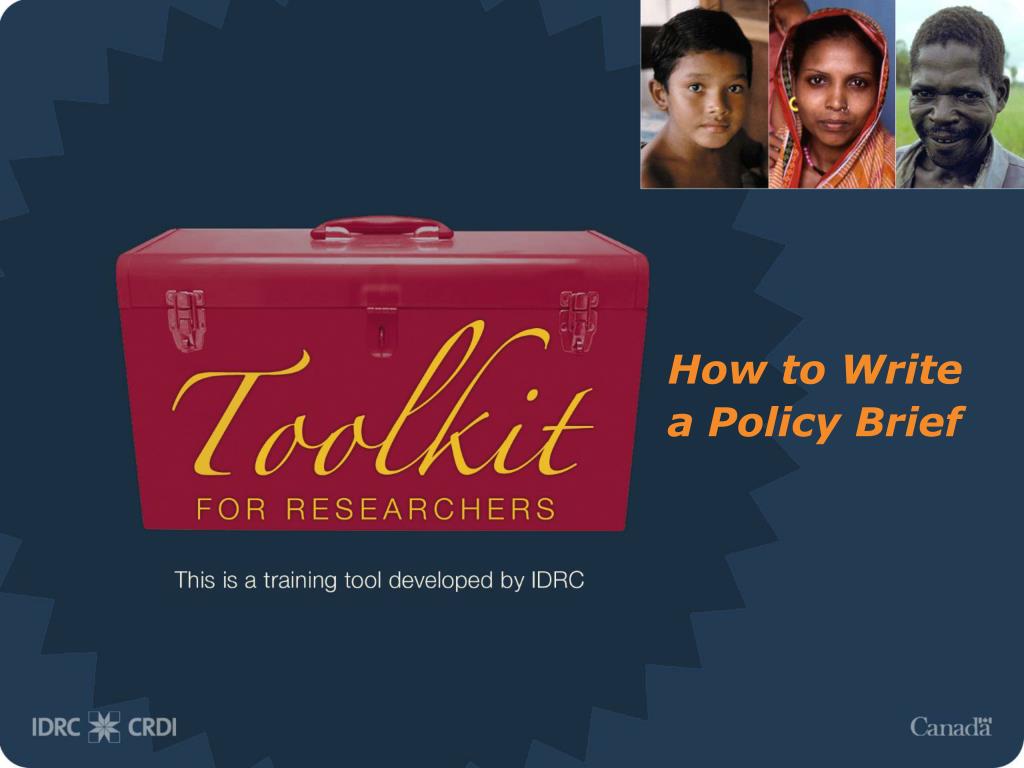 PPT - How to Write a Policy Brief PowerPoint Presentation, free ...