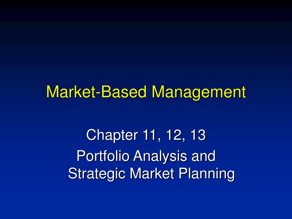 PPT - Market-Based Management PowerPoint Presentation, free download ...
