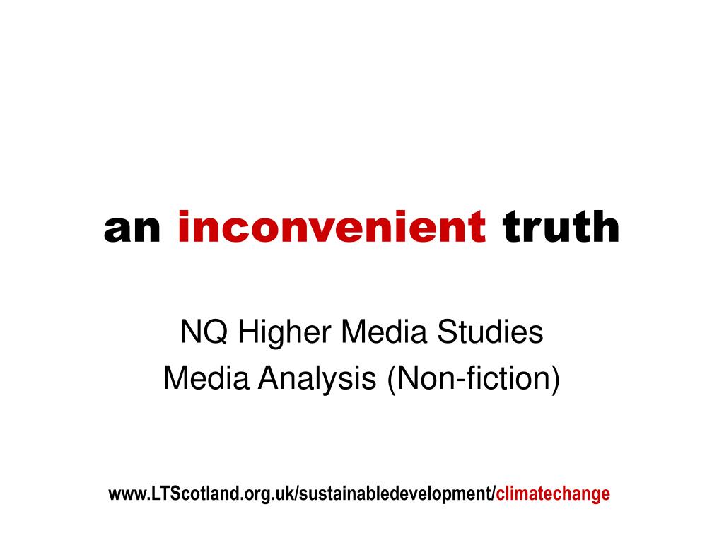 PPT - an inconvenient truth PowerPoint Presentation, free download - ID ...