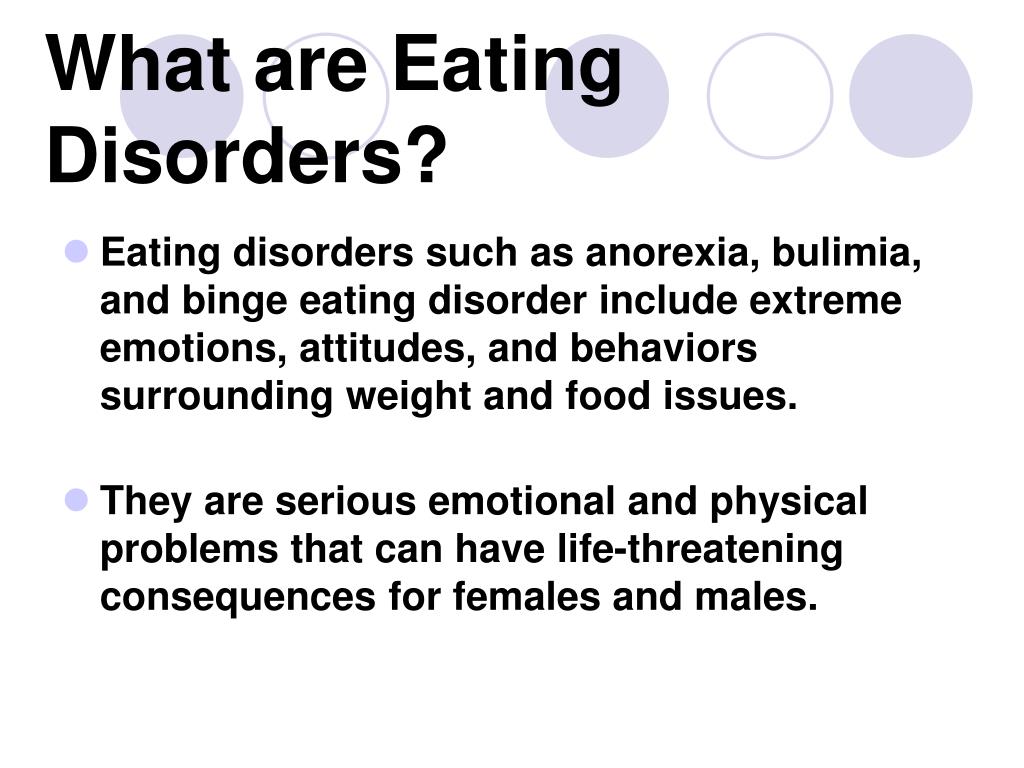 PPT - What are Eating Disorders? PowerPoint Presentation, free download ...