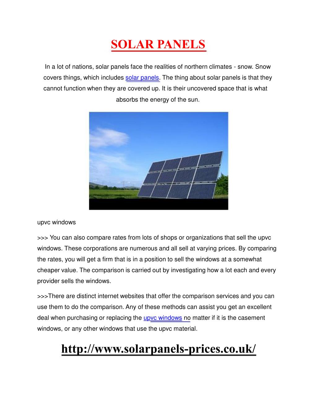 PPT - solar panels PowerPoint Presentation, free download - ID:275173