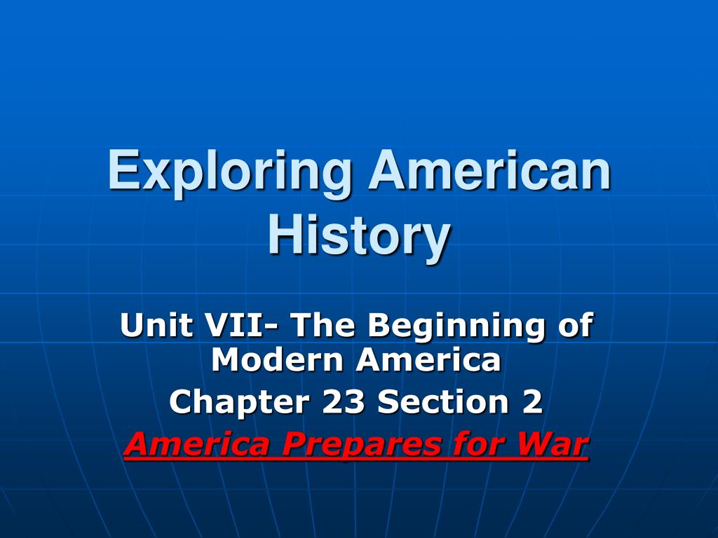 PPT - Exploring American History PowerPoint Presentation, free download ...