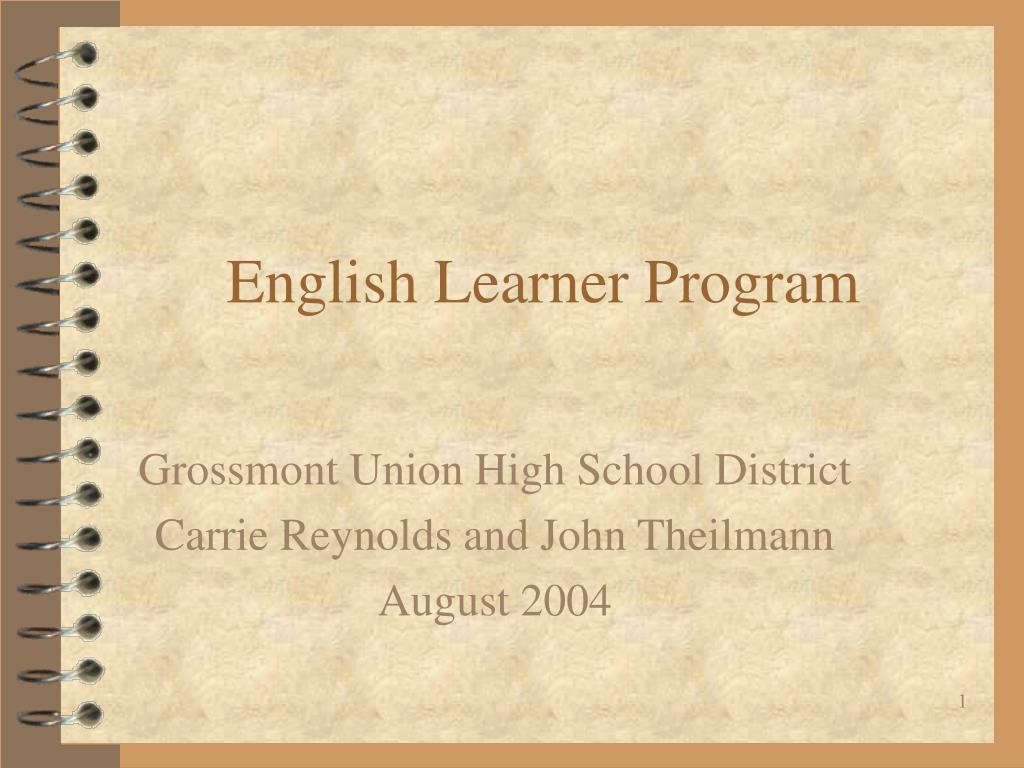 PPT - English Learner Program PowerPoint Presentation, free download ...