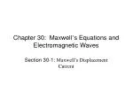 PPT - Maxwell’s Equations and Electromagnetic Waves PowerPoint ...