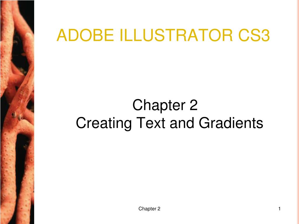 PPT - ADOBE ILLUSTRATOR CS3 PowerPoint Presentation, free download - ID ...