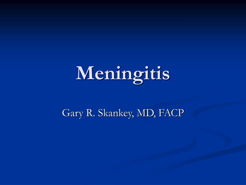 PPT - Meningitis PowerPoint Presentation, free download - ID:279458