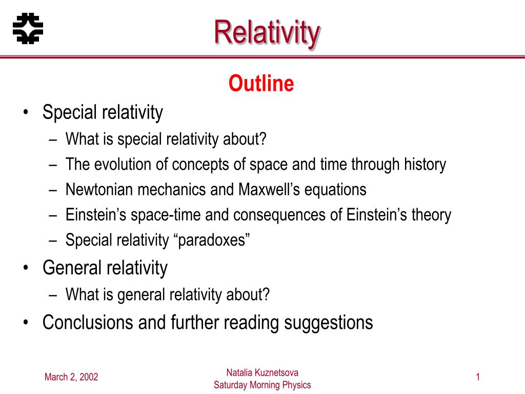 PPT - Relativity PowerPoint Presentation, free download - ID:27946