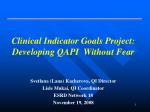PPT - QAPI “Quality Assurance Performance Improvement for Nursing Homes ...