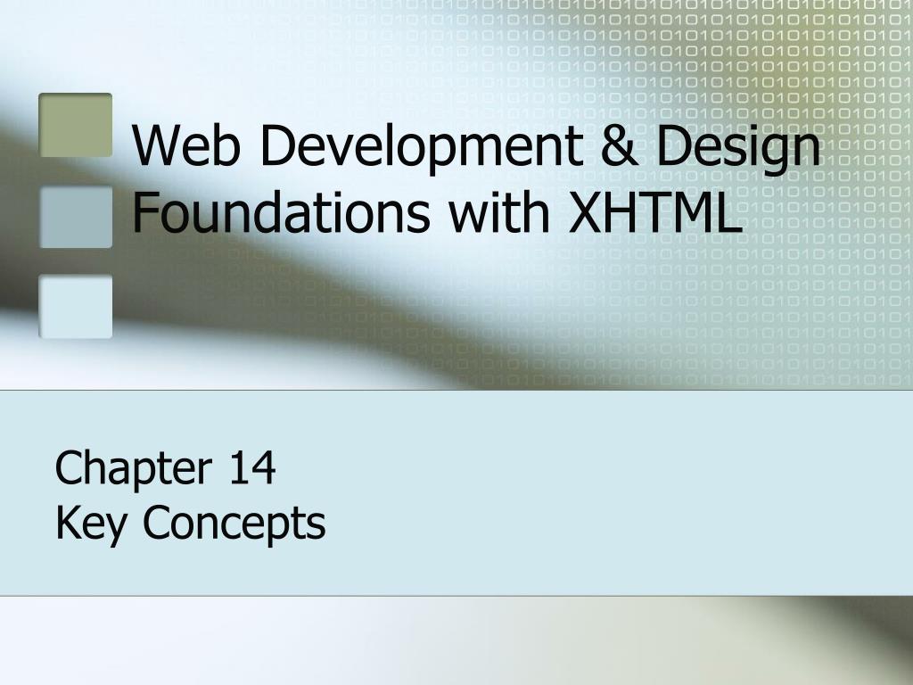 PPT - Web Development & Design Foundations with XHTML PowerPoint ...