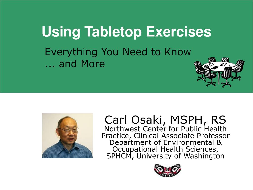 PPT - Using Tabletop Exercises PowerPoint Presentation, free download ...