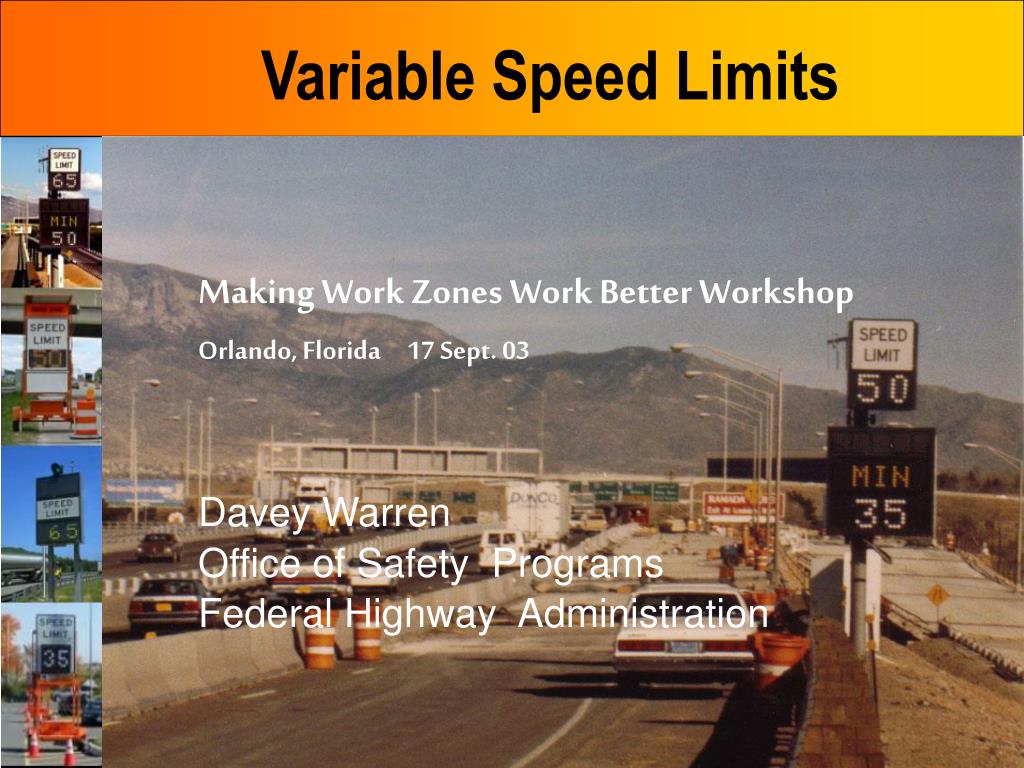 PPT - Variable Speed Limits PowerPoint Presentation, free download - ID ...