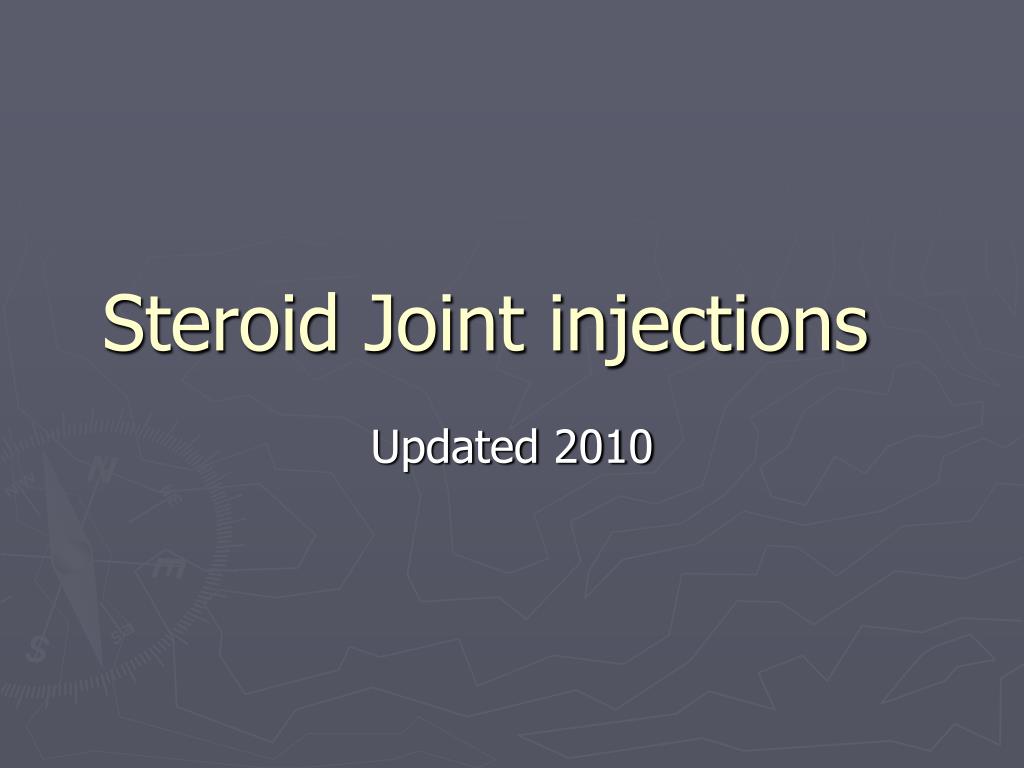 PPT - Steroid Joint injections PowerPoint Presentation, free download ...