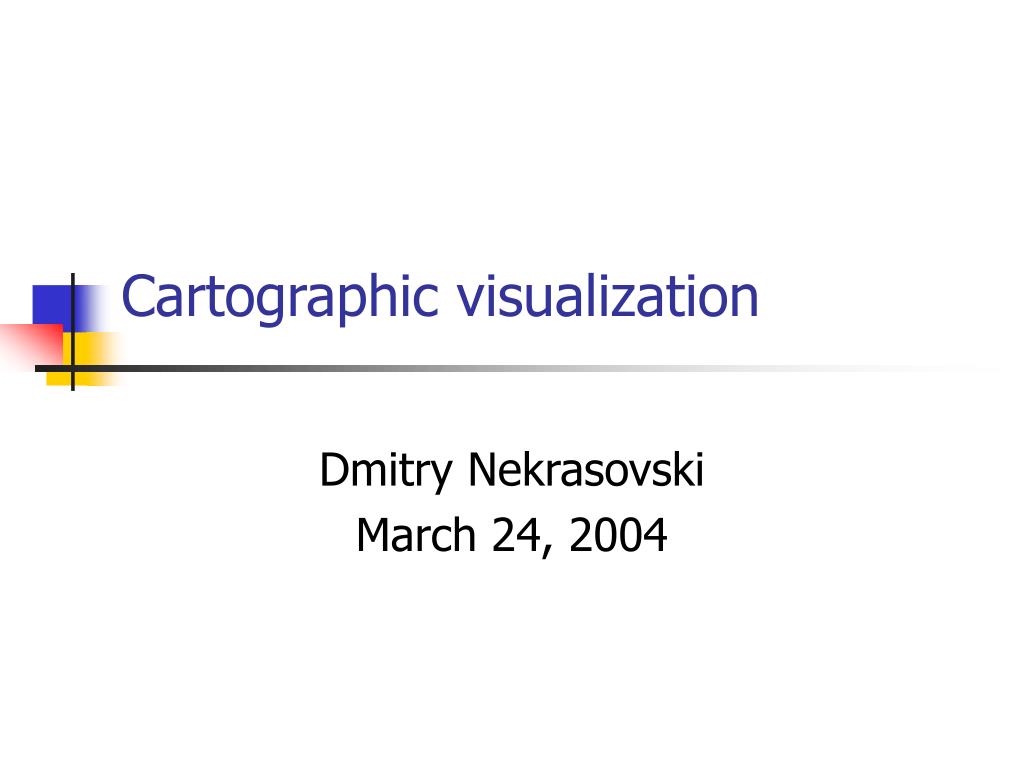 PPT - Cartographic visualization PowerPoint Presentation, free download ...