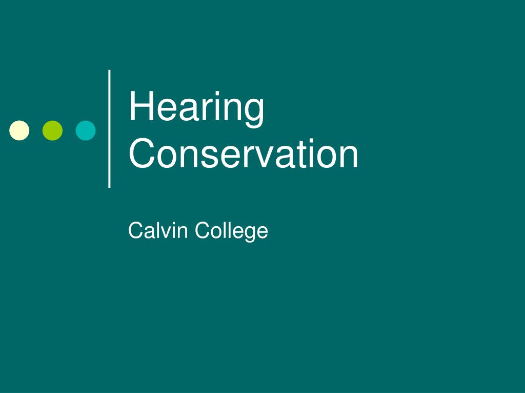 PPT - Hearing Conservation PowerPoint Presentation, free download - ID ...