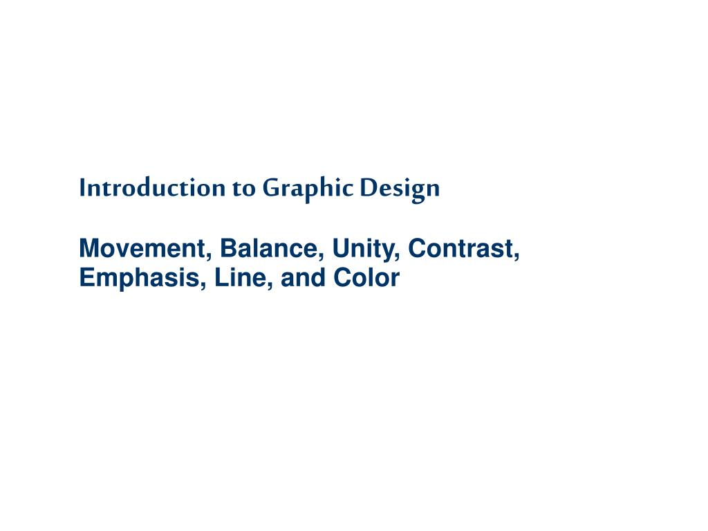 PPT - Introduction to Graphic Design PowerPoint Presentation, free ...
