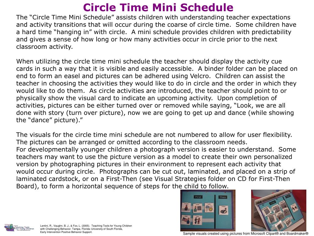 PPT - Circle Time Mini Schedule PowerPoint Presentation, free download ...