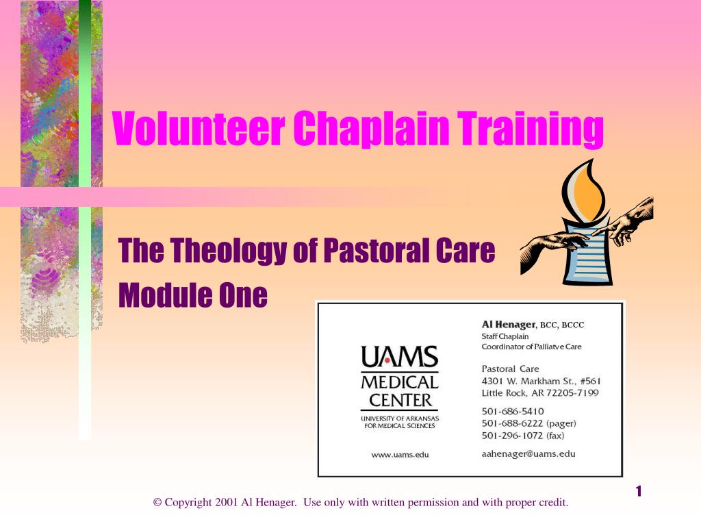 PPT - Volunteer Chaplain Training PowerPoint Presentation, free ...