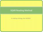 PPT - WHAT IS SQ3R READING METHOD? PowerPoint Presentation, free ...