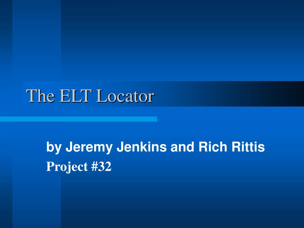 PPT - The ELT Locator PowerPoint Presentation, free download - ID:298327