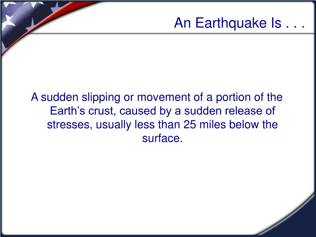 PPT - Earthquake PowerPoint Presentation, free download - ID:2990