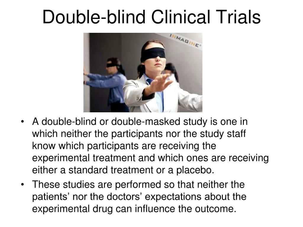 PPT - Double-blind Clinical Trials PowerPoint Presentation, free ...