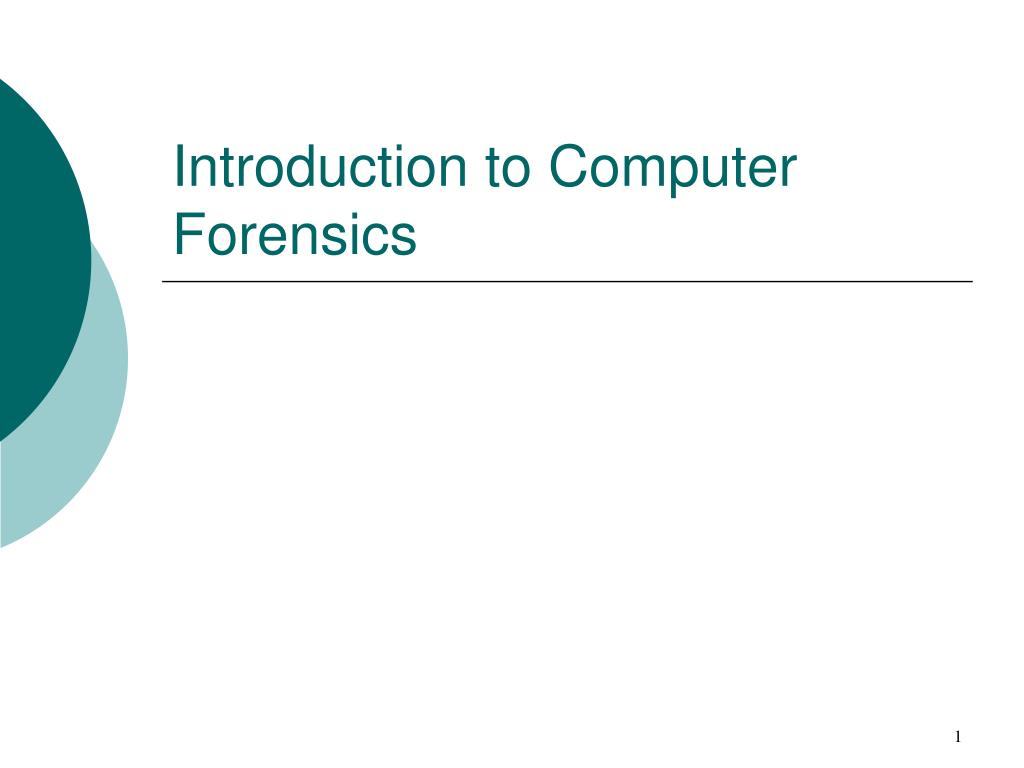 PPT - Introduction to Computer Forensics PowerPoint Presentation, free ...