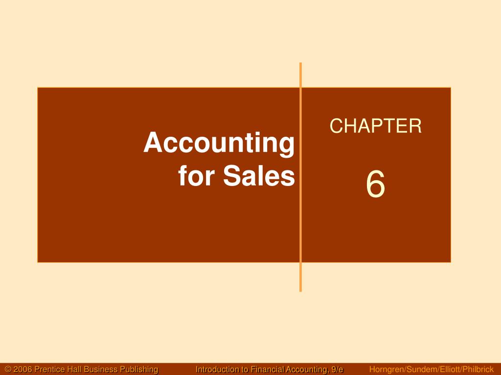 PPT - Accounting for Sales PowerPoint Presentation, free download - ID ...