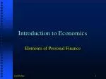 PPT - Introduction to Financial Economics PowerPoint Presentation, free ...