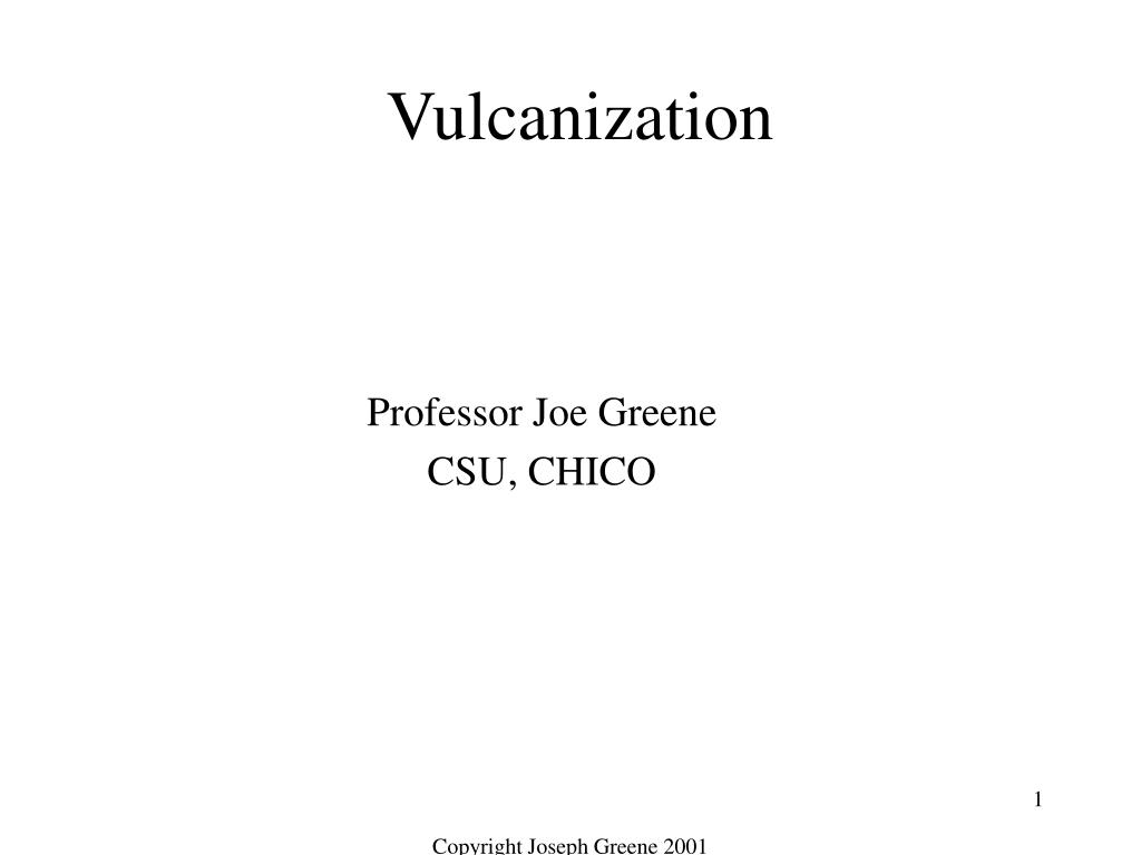 PPT - Vulcanization PowerPoint Presentation, free download - ID:305021