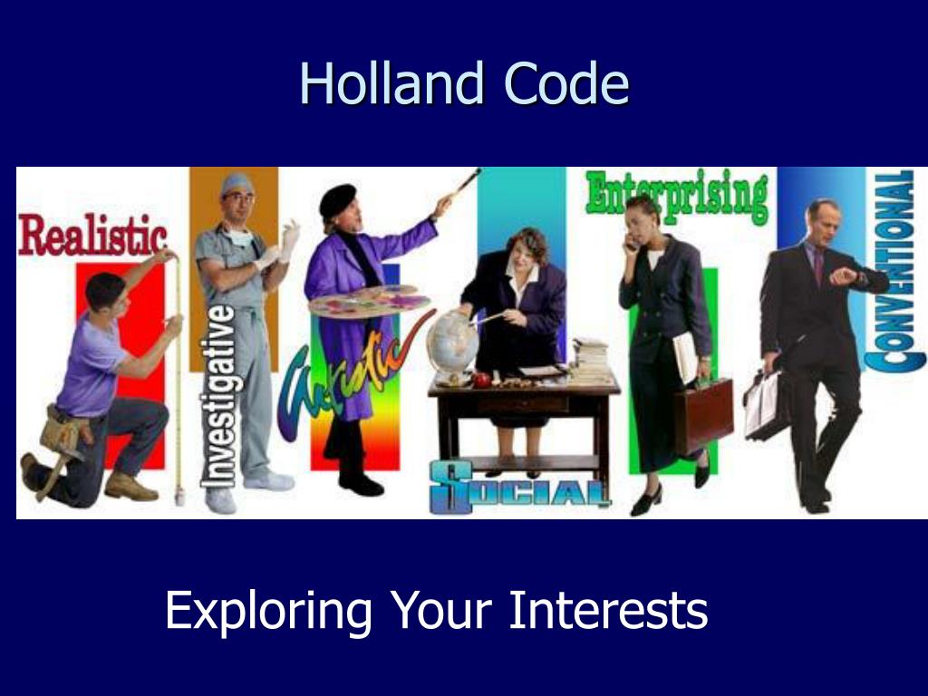 PPT - Holland Code PowerPoint Presentation, free download - ID:305142