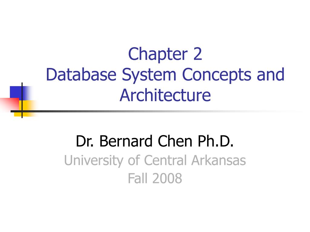 PPT - Chapter 2 Database System Concepts and Architecture PowerPoint ...