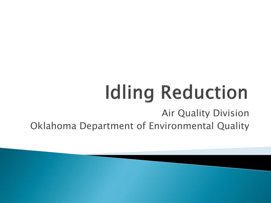 PPT - Idling Reduction PowerPoint Presentation, free download - ID:308243