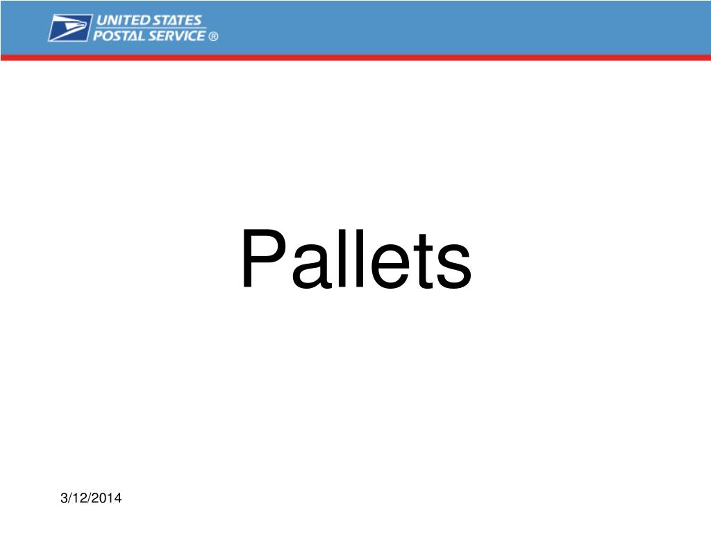PPT - Pallets PowerPoint Presentation, free download - ID:309212
