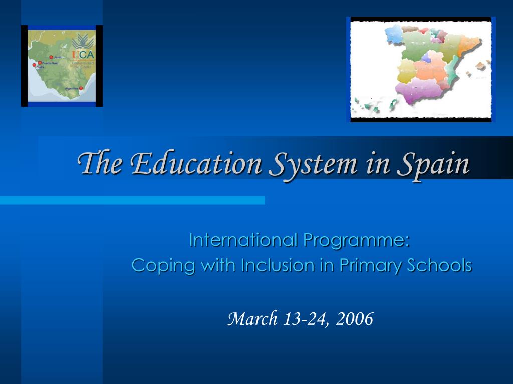 PPT - The Education System in Spain PowerPoint Presentation, free ...