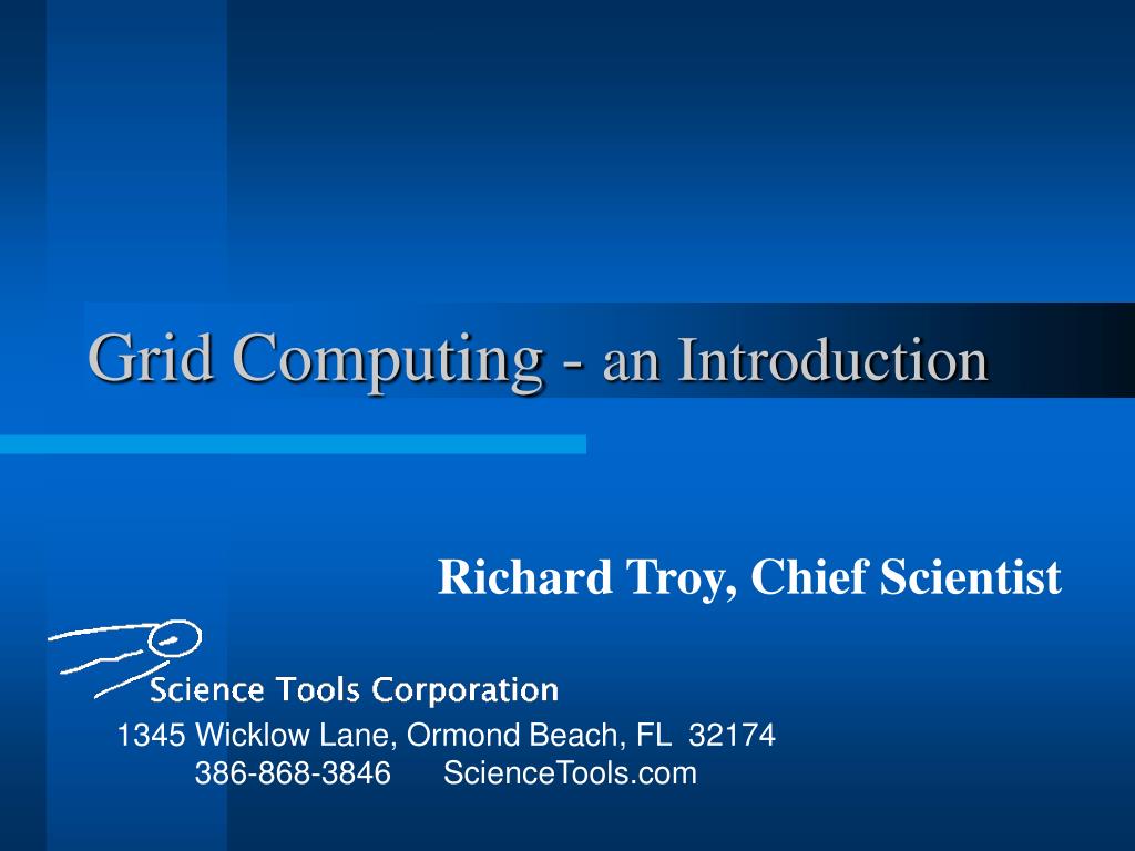 Ppt Grid Computing An Introduction Powerpoint Presentation Free 9134