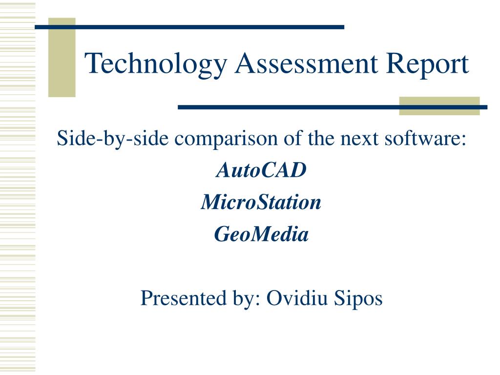 PPT - Technology Assessment Report PowerPoint Presentation, free ...