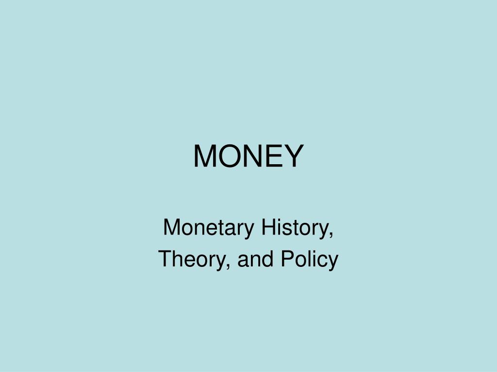 PPT - MONEY PowerPoint Presentation, free download - ID:314963