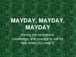 PPT - “MAYDAY, MAYDAY, MAYDAY” PowerPoint Presentation, free download - ID:5328628